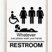 Alien Mens Women Funny Bathroom Sign • Restroom Bathroom Printable ...