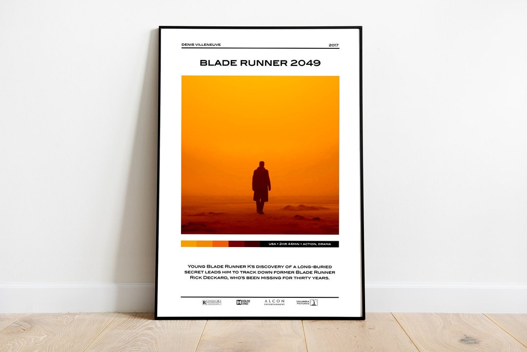 Blade Runner 2049 Movie Poster Print Movie Gift for Movie - Etsy