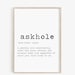 Askhole Definition Print • Askhole Print • Funny Definition Print ...