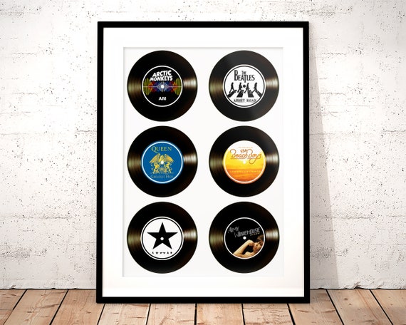 Vinyl Records Wall Art