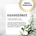Snaccident Definition Funny Kitchen Sign Printable Wall Art Print ...