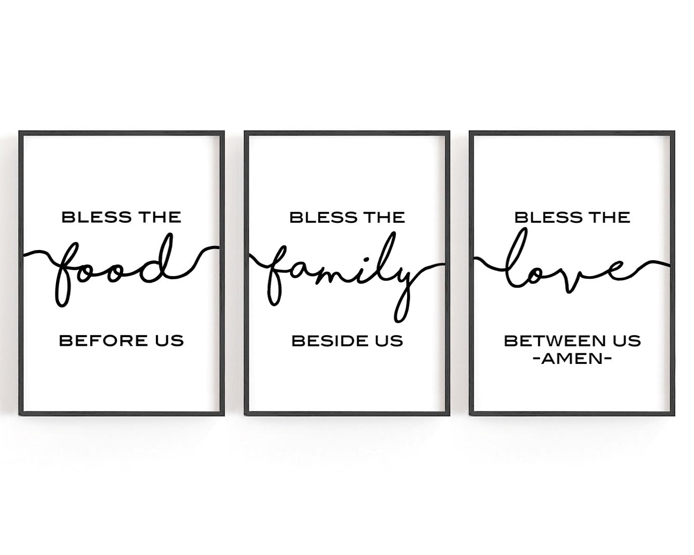 60 Kitchen Prints Set · Food Pun Signs, Set of 60 Funny Kitchen ...