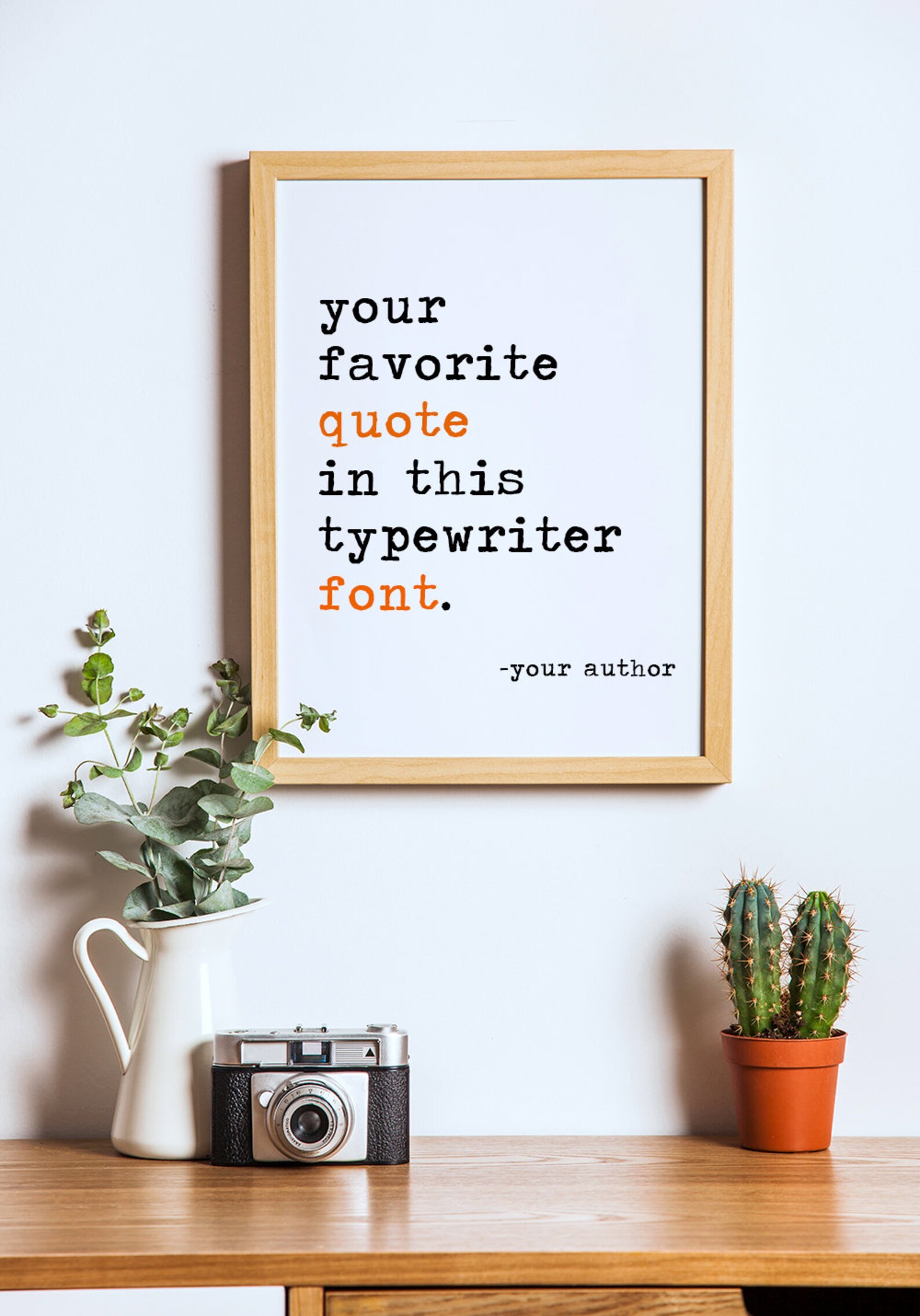 Custom Quote Print Custom Wall Art Custom Quote Poster | Etsy