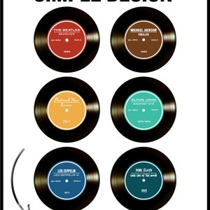 Custom Vinyl Record Print • Personalized Vinyl Record Gifts for Him ...