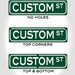 Custom Street Sign Metal • Personalized Metal Street Sign Custom ...