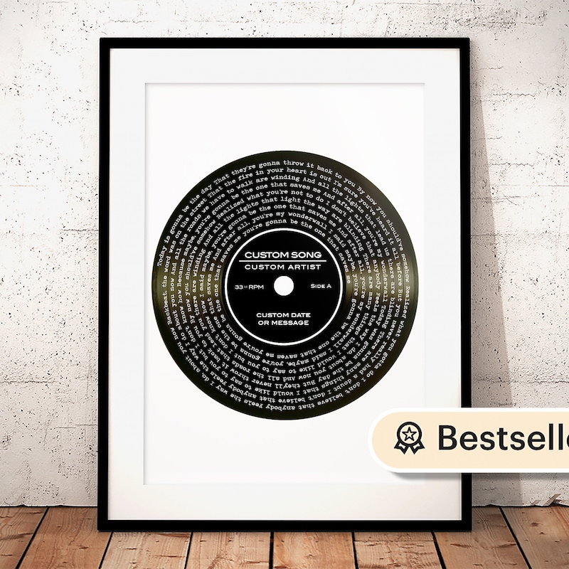 Vinyl Record Art - Etsy