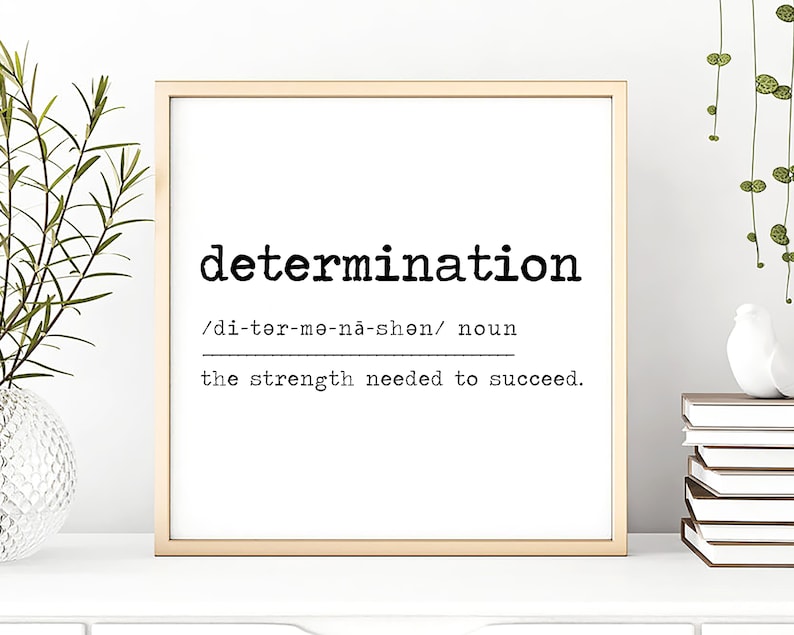 Determined Meaning