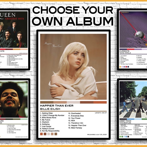 Request Your Own Custom Album Poster / Album Cover Print / - Etsy
