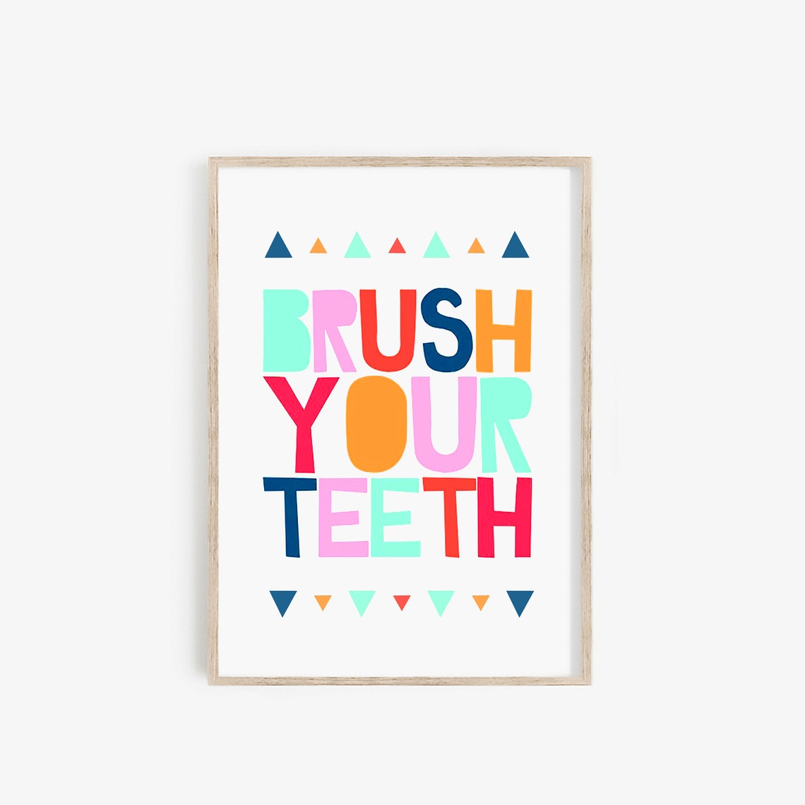 Bathroom Rules Printable Poster Set of 4 Kids Bathroom Sign | Etsy