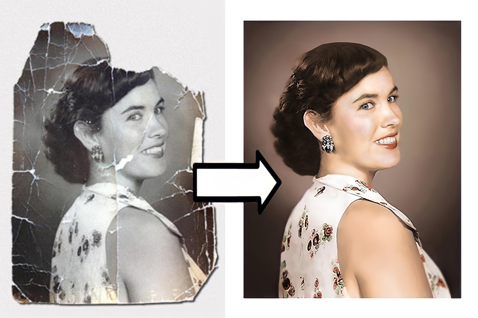 Photo Restoration Service and Colorization Old Photo Restore - Etsy
