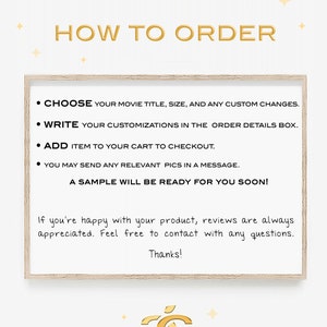 Custom Video Tape Print · Personalized Retro Movie Poster, Add Your ...