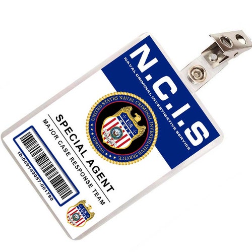NCIS Mcgee Prop ID Badge - Etsy