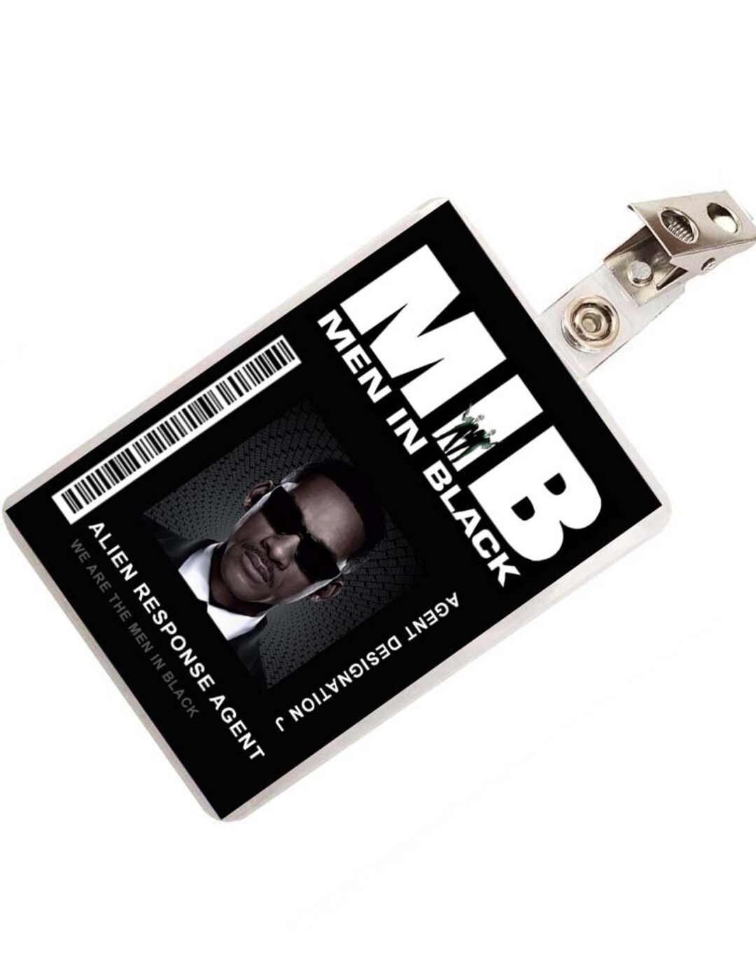 MIB Men In Black Agent J Badge Cosplay Costume Name Tag Etsy