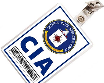 Cia Id Badge - Etsy