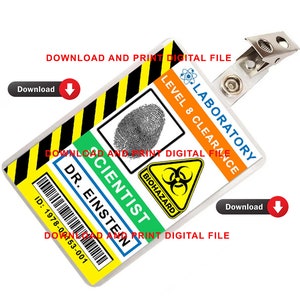 Scientist Badge - Etsy