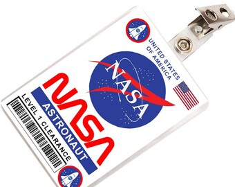 Astronaut Id Card - Etsy Australia