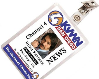 Anchorman Id Badge - Etsy