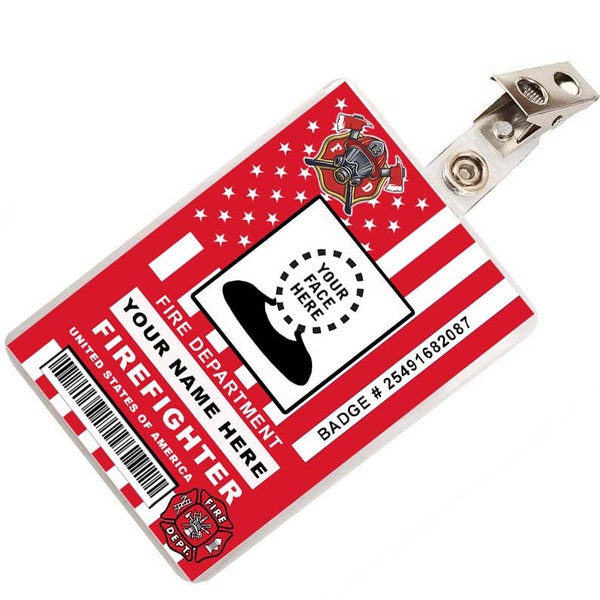 Firefighter Badge - Etsy