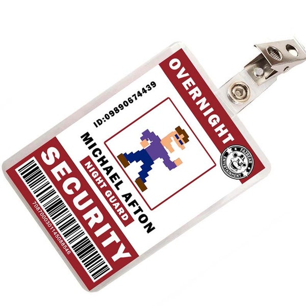 Five Nights at Freddy Name Tag - Etsy Singapore