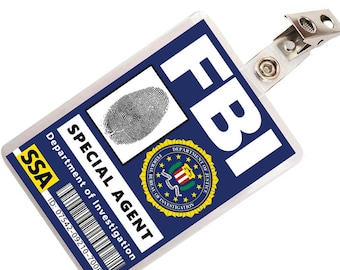Fbi Agent Badge - Etsy