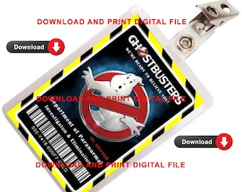 Ghostbusters Badge | Etsy