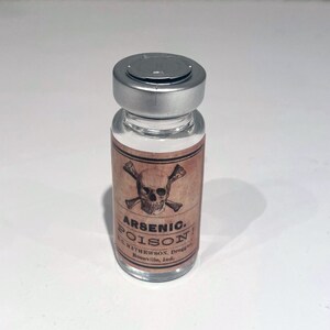 Arsenic Poison Serum Vial 10ml Small Bottle Joke Movie Prop - Etsy