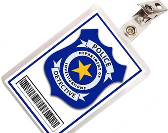 Police Detective Id - Etsy