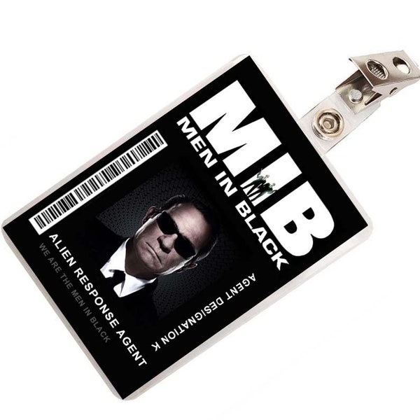 Men in Black Name Tag Agent K - Etsy