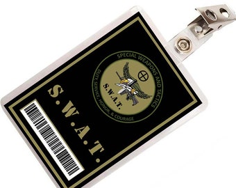 Swat Id Badge - Etsy