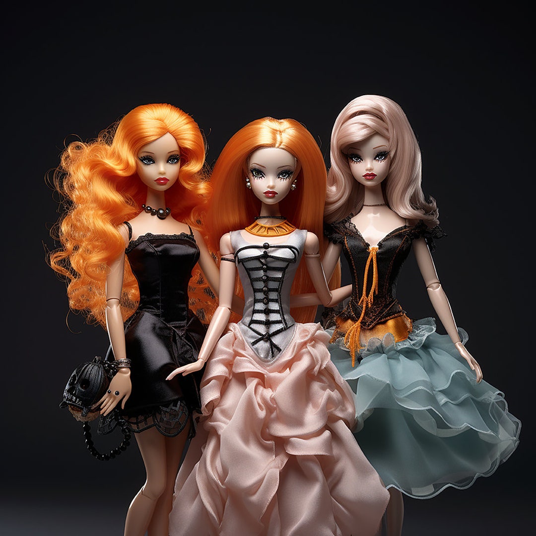 Barbie Photography, Living Room Barbie Halloween Wall Print,barbie ...