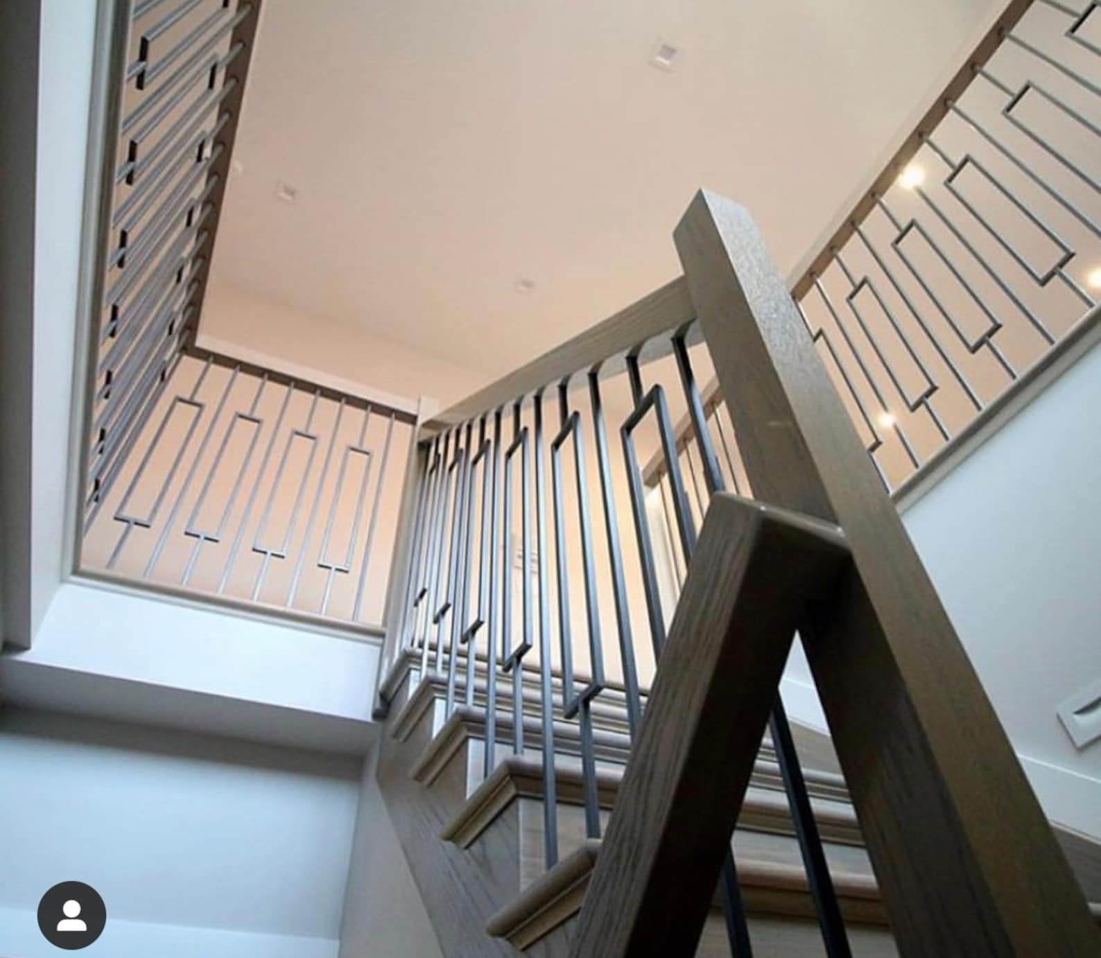 Iron Stair Balusters Modern Rectangle Metal Spindles for | Etsy