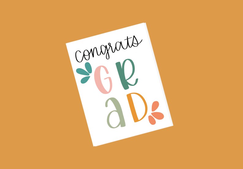 Congrats Grad — Graduation Collection - Etsy