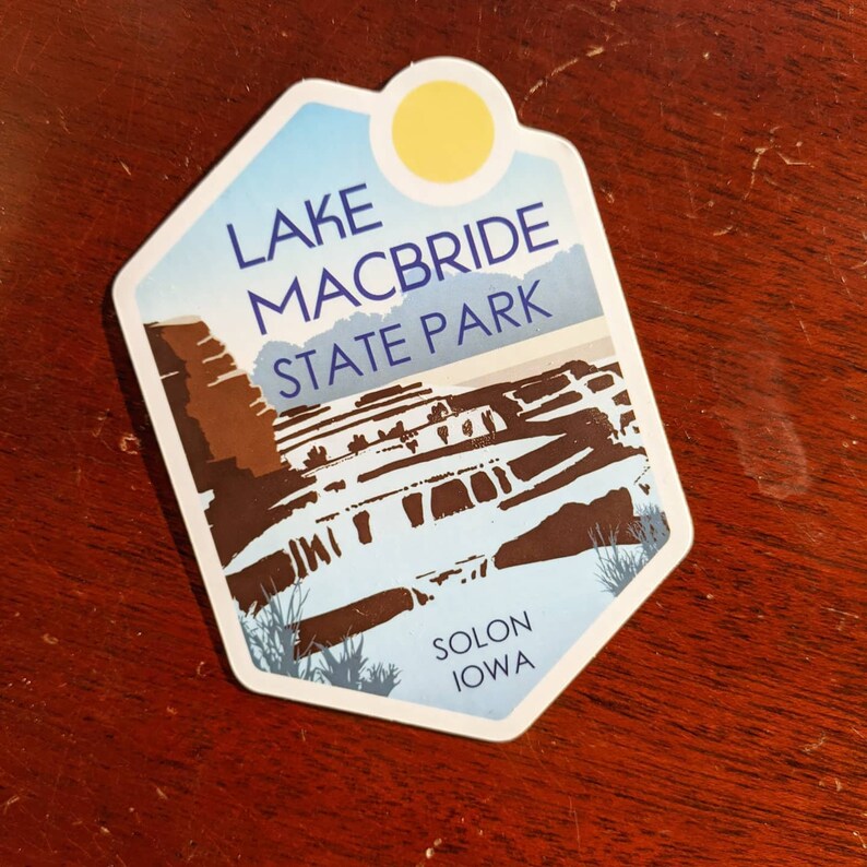 Pick 3 Iowa Stickers | Etsy