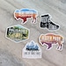 Pick 3 Iowa Stickers - Etsy