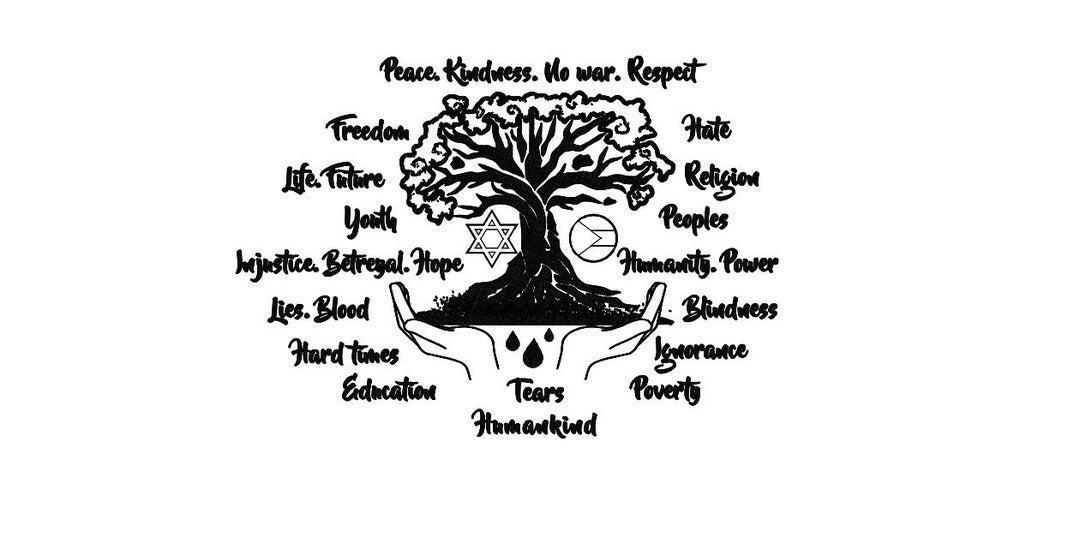 Israel and Palestine Tree Engrave,svg Files - Etsy
