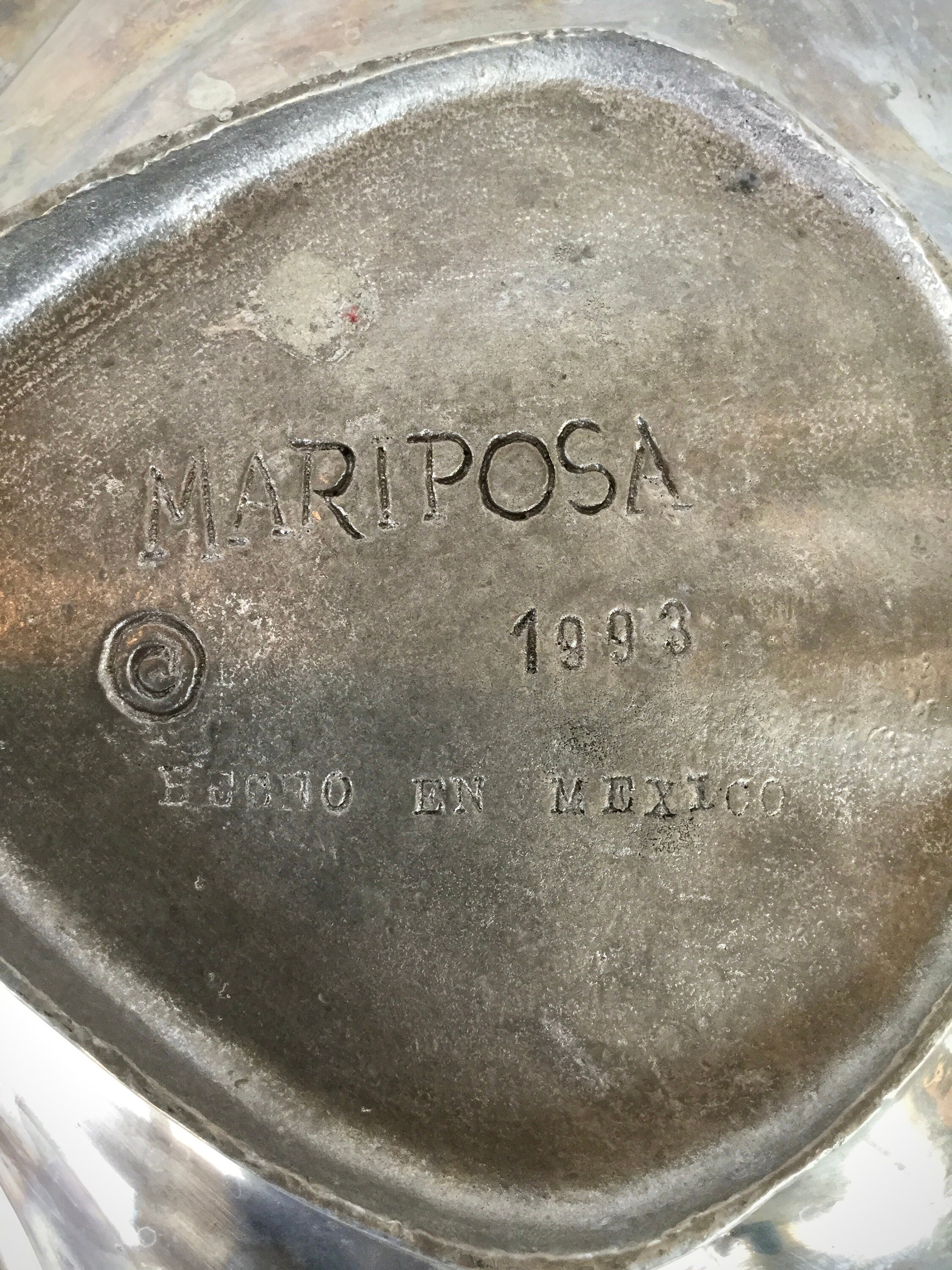 Vintage Aluminium Mariposa Scallop Shell Serving Dish. Made in | Etsy