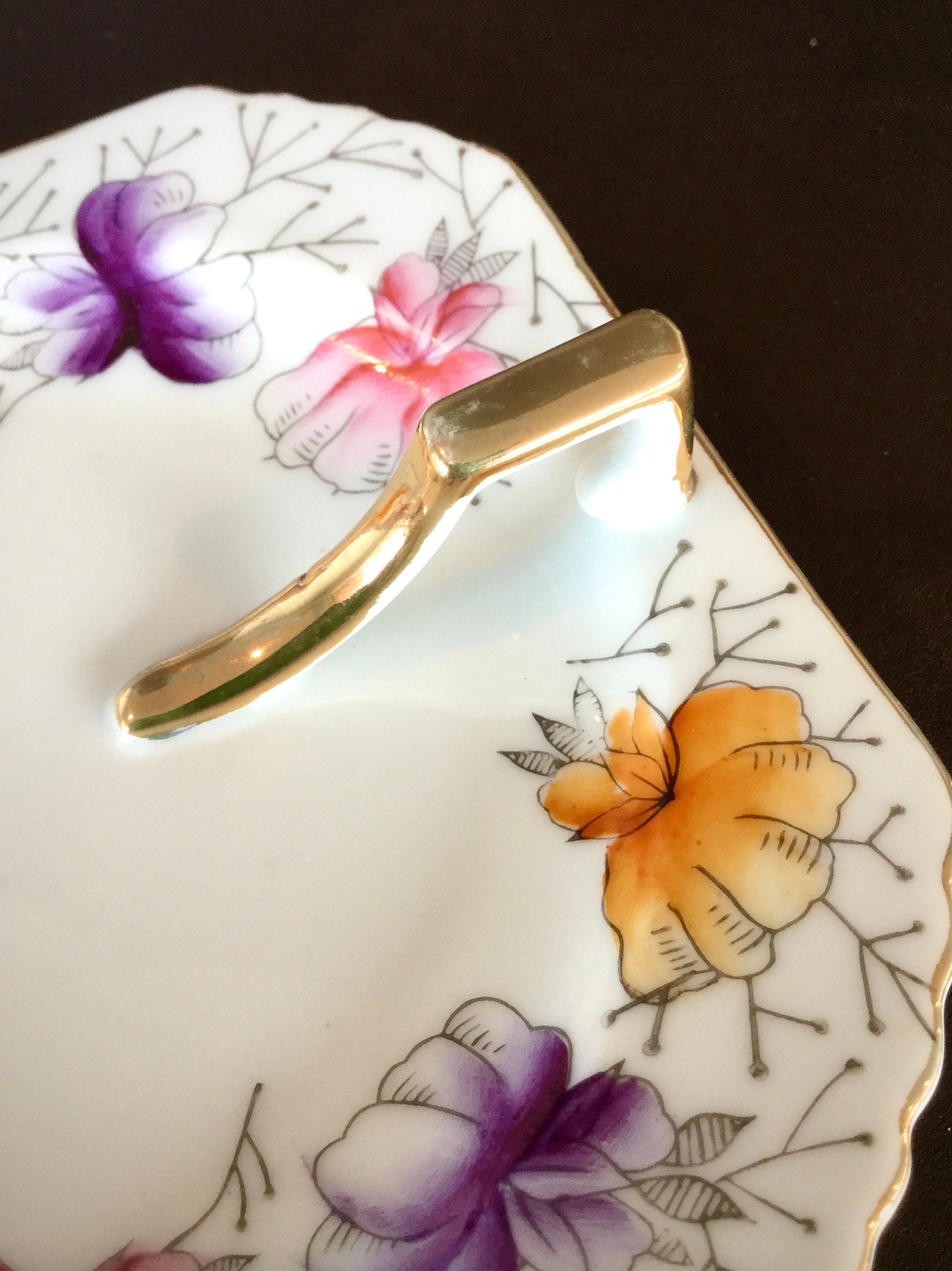Vintage Hand Painted Lemon Dish. Distributed by Rossetti - Etsy España