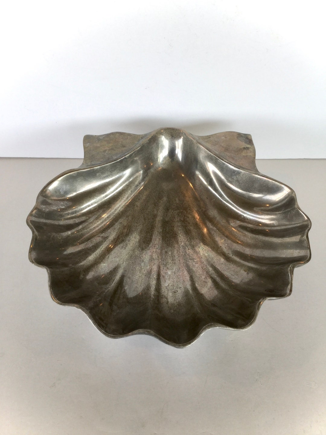 Vintage Aluminium Mariposa Scallop Shell Serving Dish. Made in - Etsy
