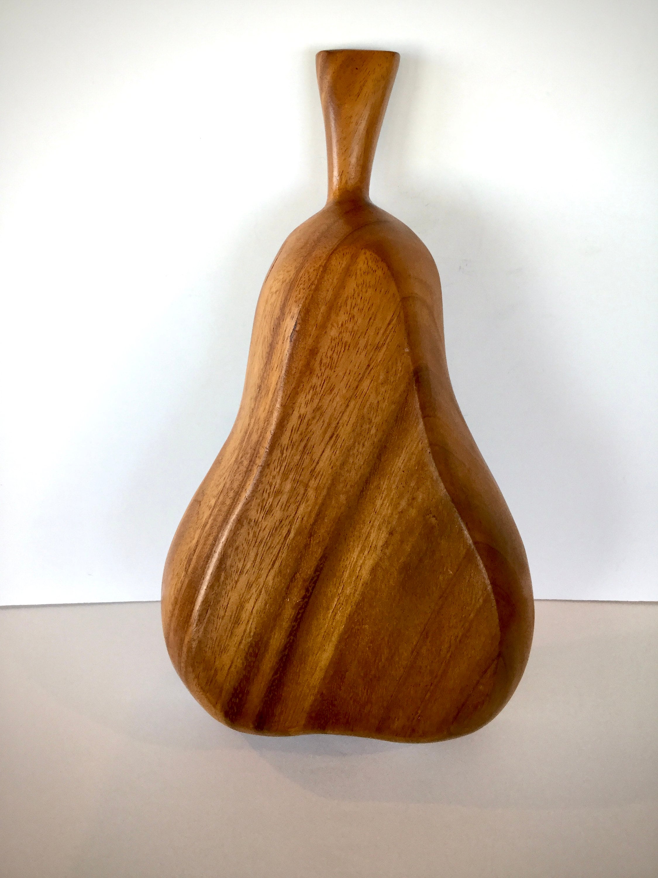 Vintage Hand Made Large Size Monkey Pod Wooden Pear Shaped Two | Etsy