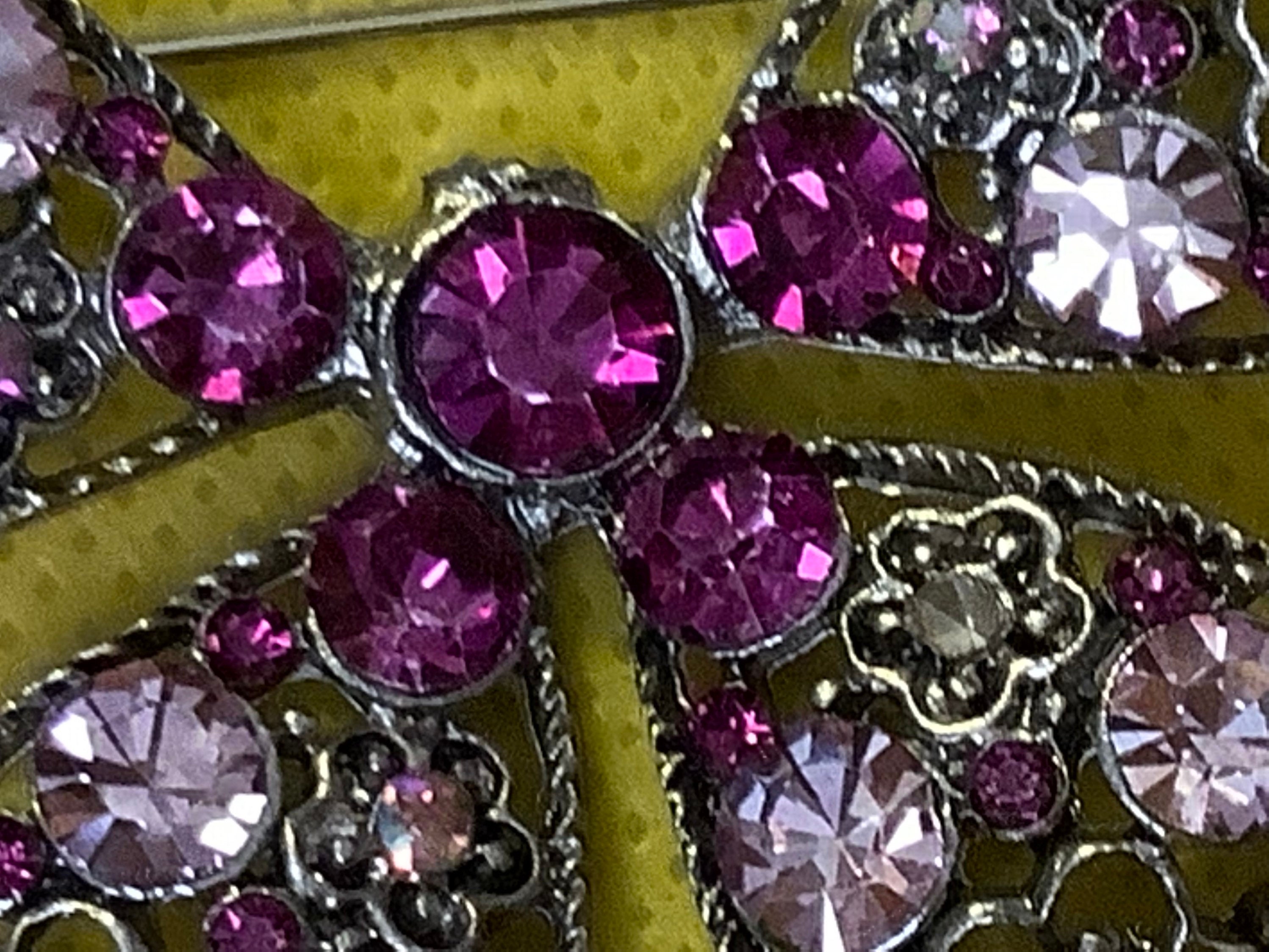 Regal RMN Vintage Brooch Collectible Vintage Jewelry Fix Ornate Purple ...