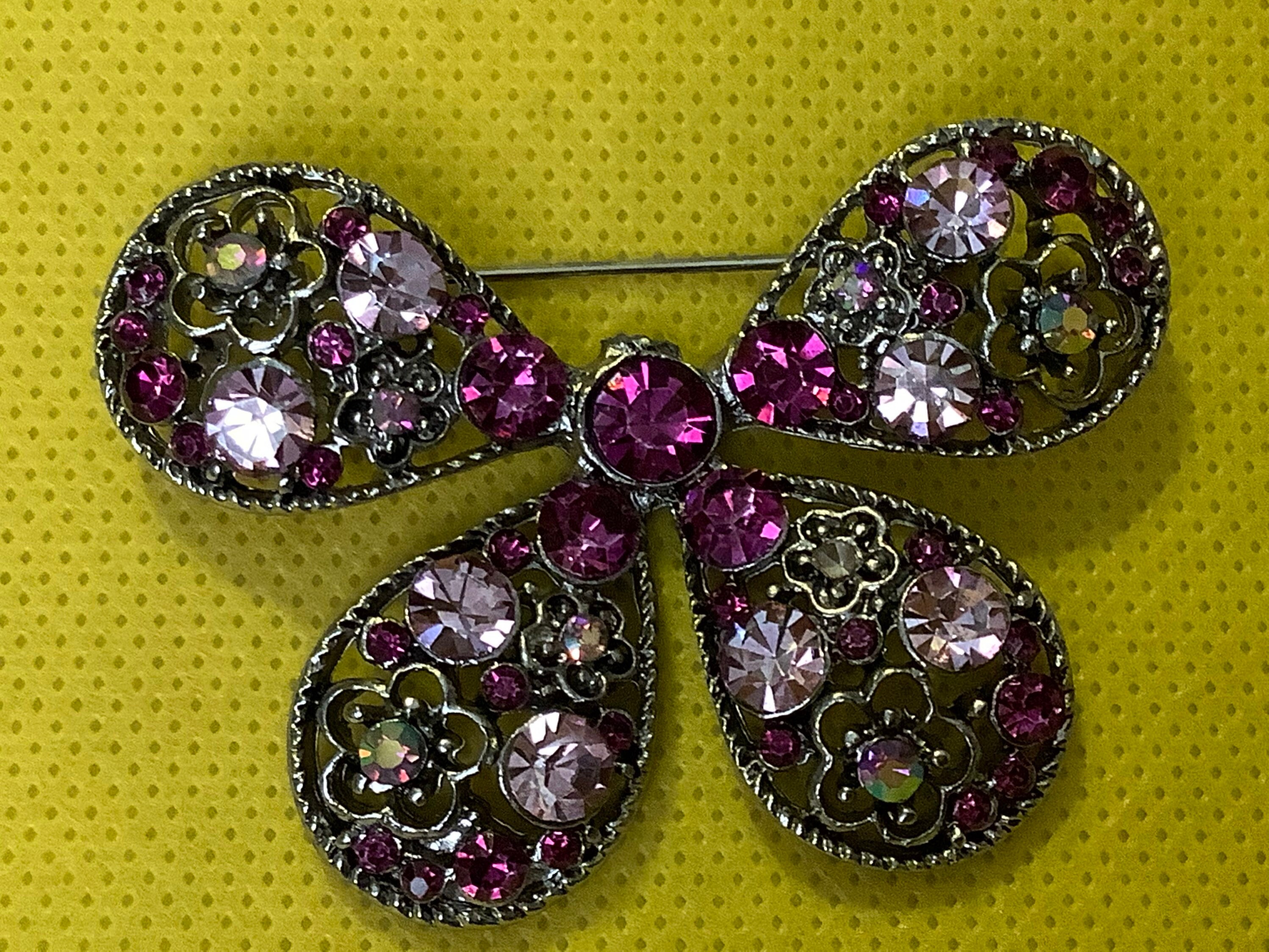 Regal RMN Vintage Brooch Collectible Vintage Jewelry Fix Ornate Purple ...