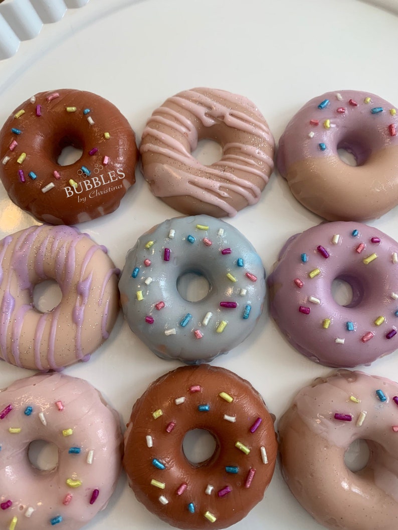 10PCS Mini Sprinkle soap donut favors Donut partyCandy | Etsy