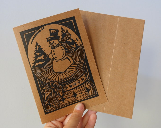 Handmade Christmas Cards, Snowman Cards, Holiday Cards, Christmas Gift ...