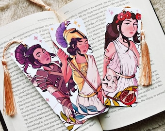 Greek Mythology Bookmarks - Etsy