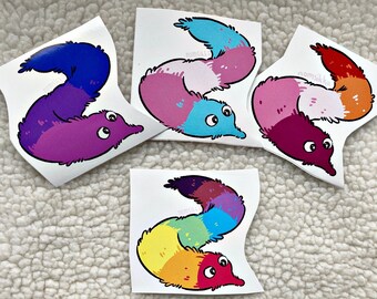 VS067 Worm on a String Medusa Vinyl Sticker / Y2K Kidcore - Etsy