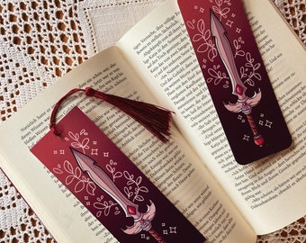 Dragonslayer Sword Bookmark Guts Sword, Dark Fantasy Manga Bookmark ...