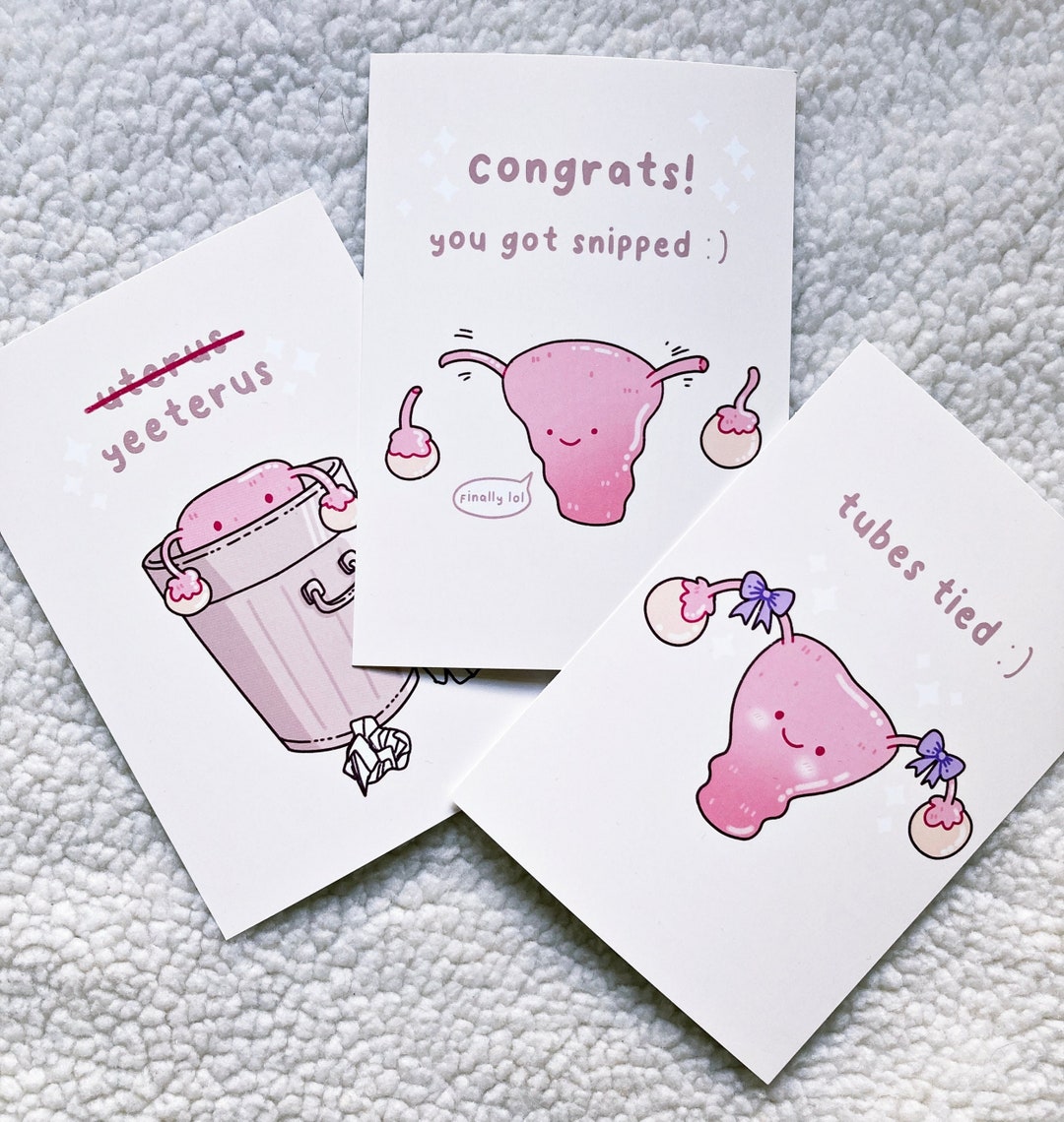 Sterilization Congratulations Card - Etsy