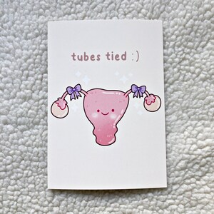 Sterilization Congratulations Card - Etsy