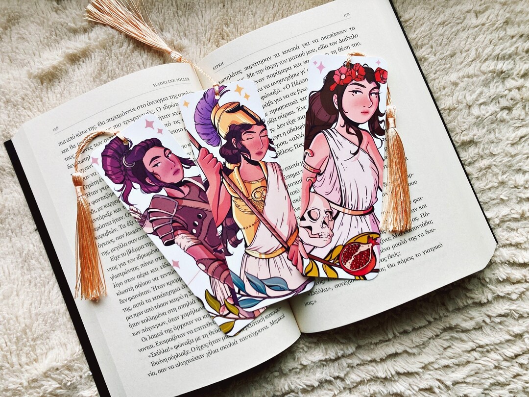 Greek Mythology Bookmarks - Etsy