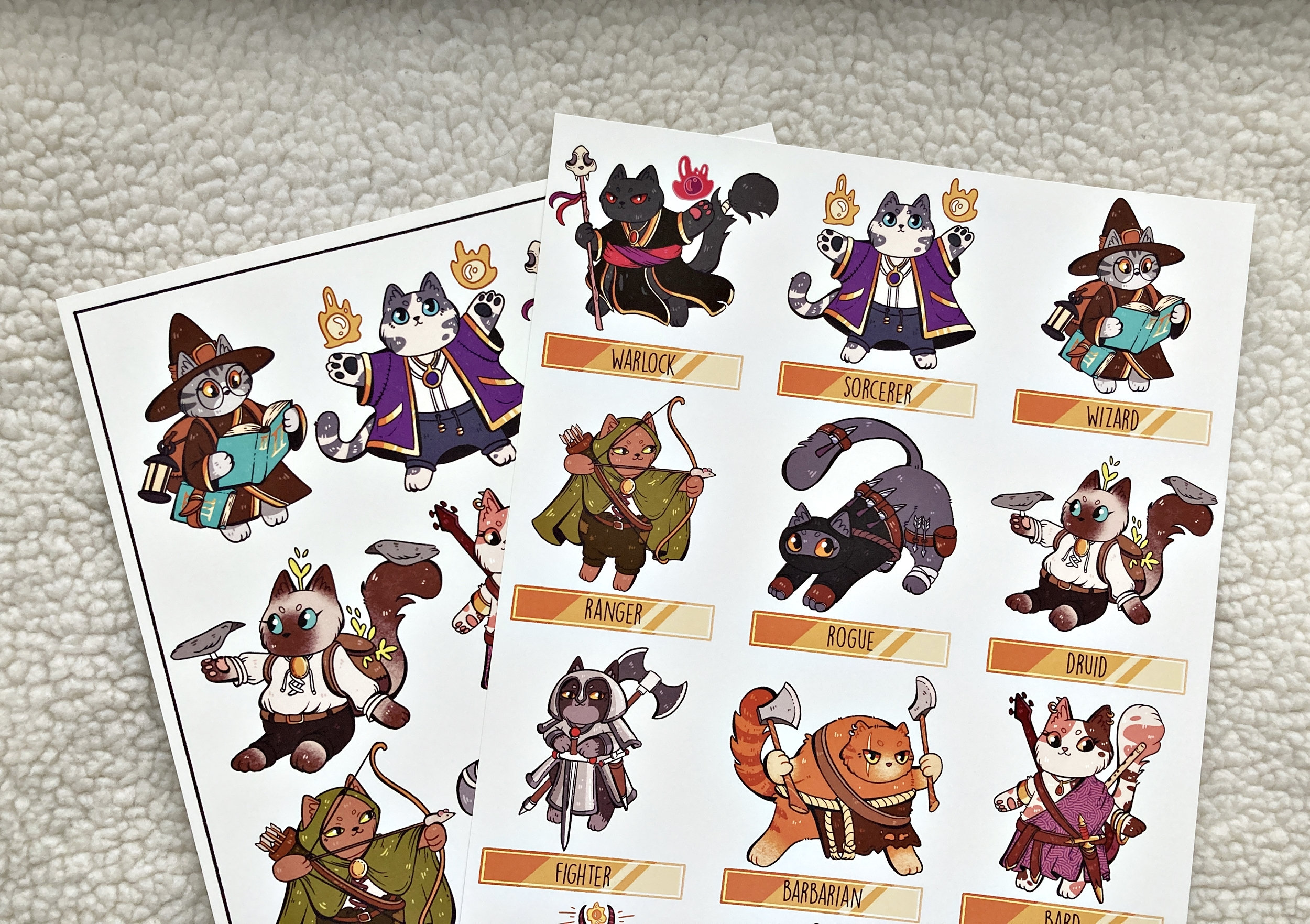 Dnd Cats Prints - Etsy